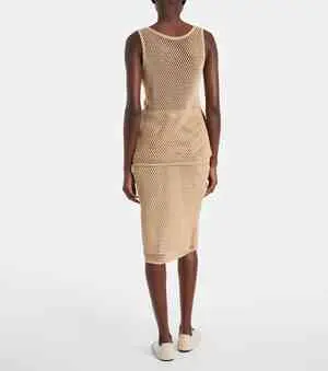 Prada Sheer Cotton Tank Top