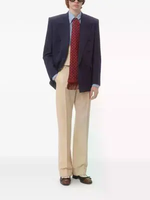 Valentino Garavani Pleated Trousers - Neutrals