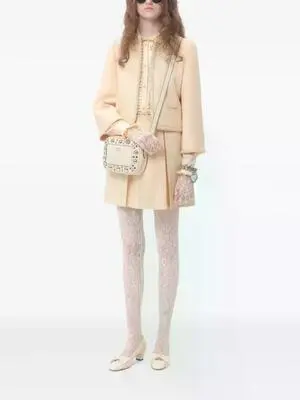 Valentino Garavani Crepe Couture Mini Skirt - Neutrals
