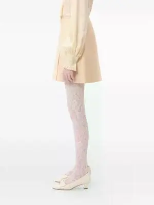 Valentino Garavani Crepe Couture Mini Skirt - Neutrals