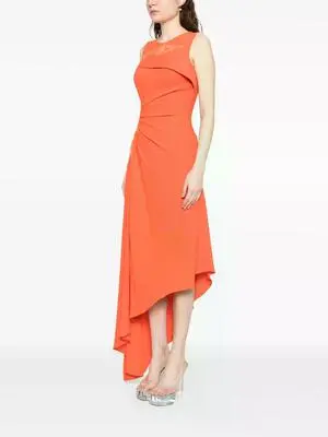 SAIID KOBEISY Floral-embroidered Dress