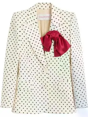 Valentino Garavani Printed Blazer - Neutrals