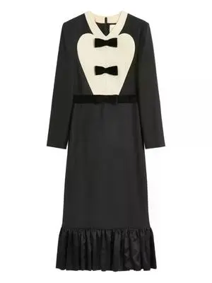 Valentino Garavani Bow-detail Midi Dress