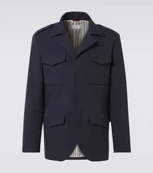 Brunello Cucinelli Cotton-blend Field Jacket