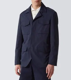 Brunello Cucinelli Cotton-blend Field Jacket