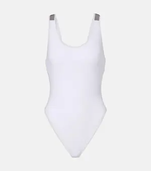 Brunello Cucinelli One-piece Swimsuit - White