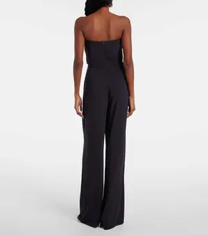 Max Mara Fiero Draped Jumpsuit - Black