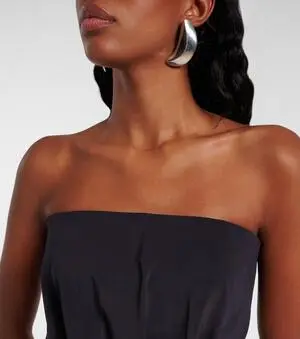 Max Mara Fiero Draped Jumpsuit - Black