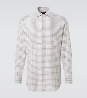 Dunhill Checked Cotton Shirt