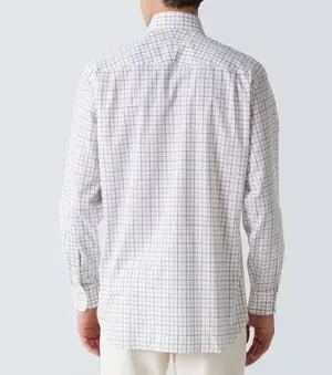 Dunhill Checked Cotton Shirt