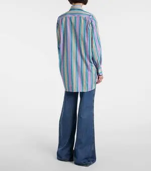 Etro Striped Cotton Shirt