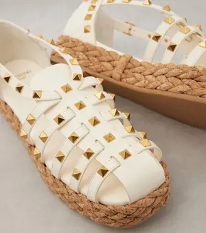 Valentino Garavani Rockstud Fisherman Sandals
