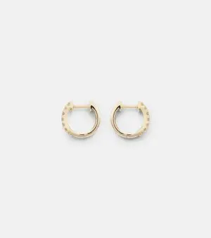 STONE AND STRAND 14kt Yellow And Diamond Earrings