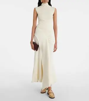 Victoria Beckham Croc-effect Leather Loafers