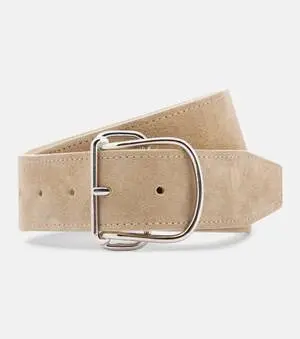 TOTEME Suede Belt - Brown