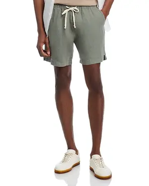 ALEX CRANE Bo Linen Shorts - Jade