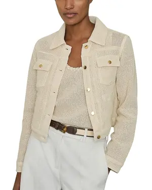REISS Renzo Textured Jacket