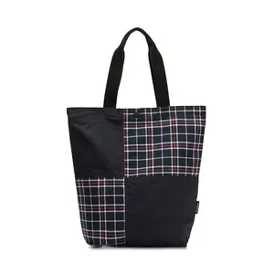 Barbour Transport Patchwork Tote Bag - Navy