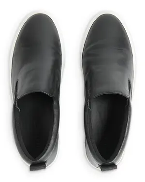 Whistles Kinsley Slip-on Sneakers - Black