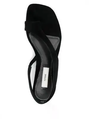 TOTEME 45mm Suede Sandals