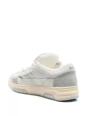 SANTHA Panelled Sneakers - Grey