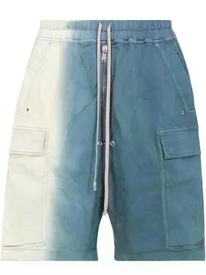 Rick Owens Light Wash Shorts For Men