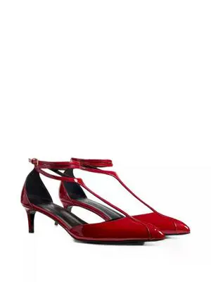 Khaite 45mm Mia Pumps - Red