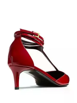 Khaite 45mm Mia Pumps - Red