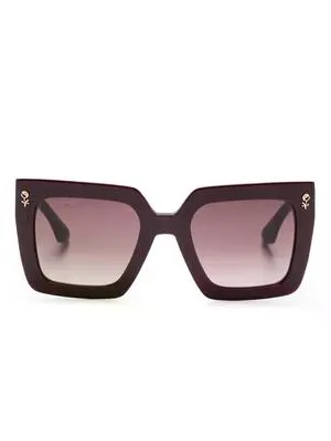 Etro Square-frame Sunglasses - Brown