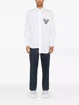 Comme Des Garçons X Disney Mickey-print Shirt
