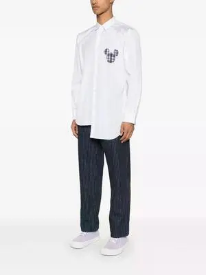 Comme Des Garçons X Disney Mickey-print Shirt