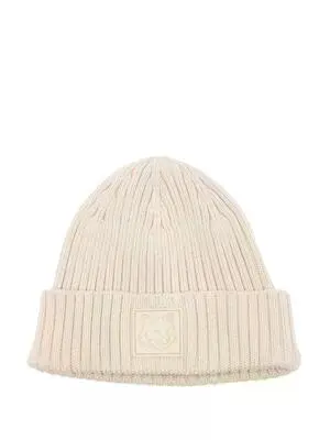 Maison Kitsuné Bold Fox-head Patch Beanie