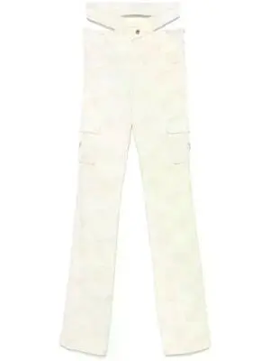 Off-White Camouflage-pattern Trousers