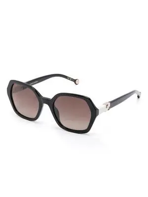 Carolina Herrera Geometric Sunglasses