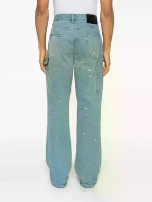 PURPLE BRAND Paint-splatter Trousers