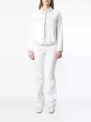 Zadig&Voltaire Kioky Denim Jacket - White