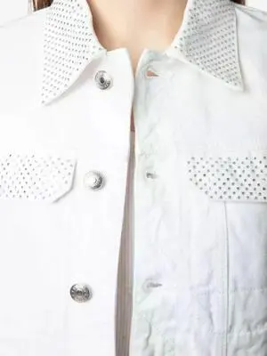 Zadig&Voltaire Kioky Denim Jacket - White