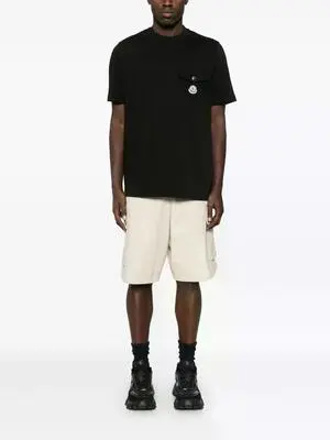 Moncler Logo-patch T-shirt - Black
