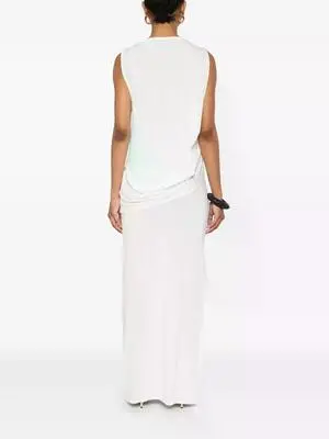Jacquemus The Peplo Maxi Dress - White