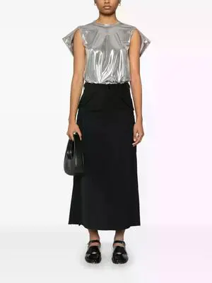 Junya Watanabe Metallic-finish T-shirt