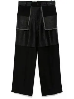 FENG CHEN WANG Patchwork Trousers