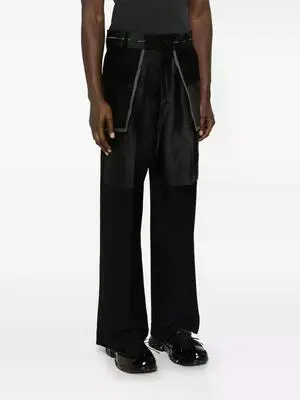 FENG CHEN WANG Patchwork Trousers