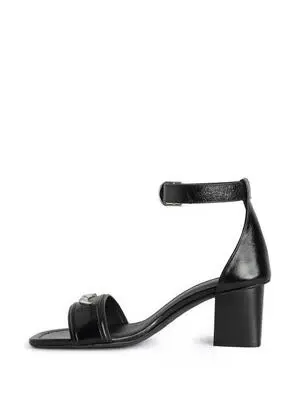 Zadig&Voltaire 63mm Caprese Wing Sandals - Black