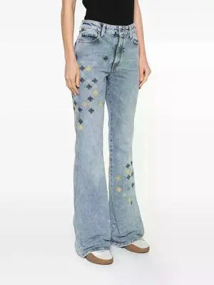 Amiri Ma Quad Embroidered Jeans