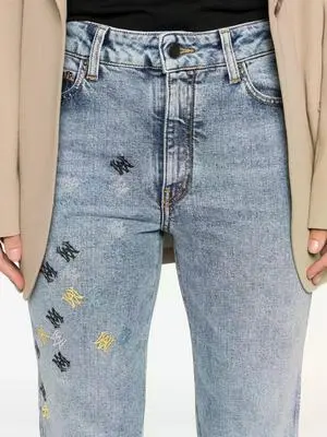 Amiri Ma Quad Embroidered Jeans