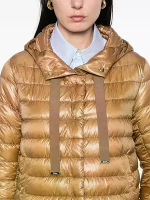 Herno Hooded Puffer Jacket - Brown