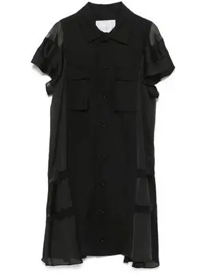 Sacai Button Up Day Dresses