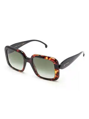 Etro Square Frame Sunglasses