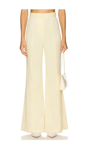 SABINA MUSAYEV Brice Wide Leg Pants - Yellow