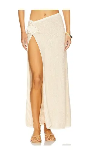 Devon Windsor Magnolia Crochet Skirt